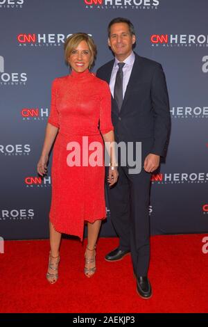 Kerry Voss and John Berman attend the 13th Annual CNN Heroes at the ...