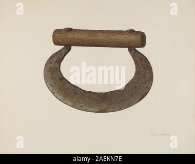 Chopping Knife by Nicholas Amantea, circa 1940, is a hand tool showing ...