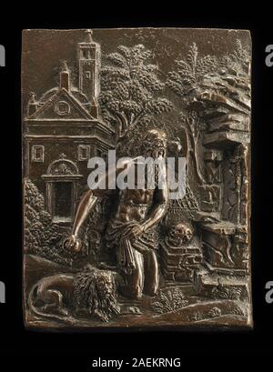 Saint Jerome in Penitence before a Rustic Church, North Italian (Veneto ...