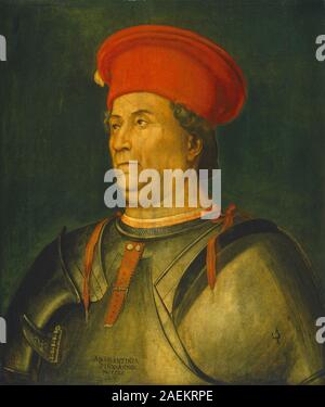 the creation; 15th century Italian master painting depicting God ...