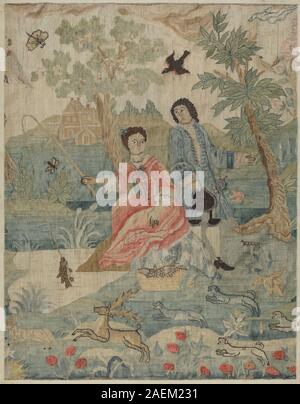 Petit Point Embroidery (c. 1937) by Phyllis Dorr displays miniature ...