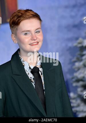 Morgan Turner at the world premiere of "Jumanji: The Next Level'" held ...