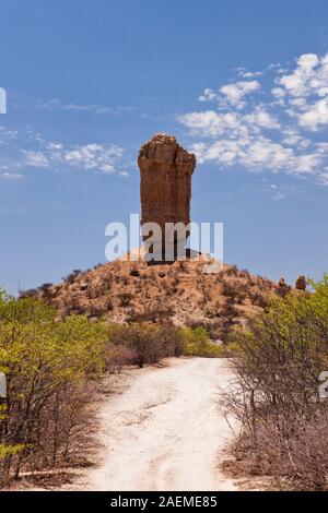 Vingerklip, Finger Rock, Fingerklippe, land mark, near Khorixas ...