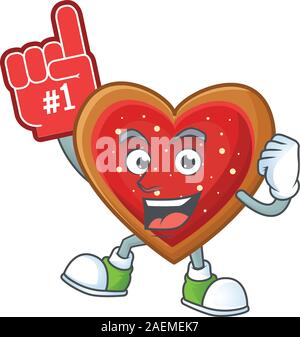 Finger jam mascot cartoon style Stock Vector Image & Art - Alamy