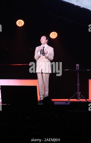 Chinese Singer-songwriter and host Fei Yu-ching performs during his ...