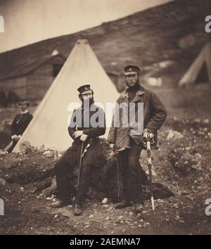 Captain Graham & Captain Macleod, 42nd Regiment Stock Photo - Alamy
