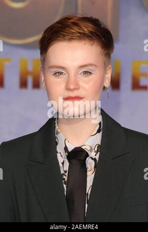 Morgan Turner at the world premiere of "Jumanji: The Next Level'" held ...