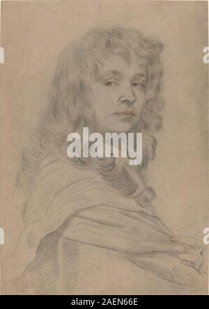 This c. 1641 self-portrait by Sir Peter Lely shows the artist depicted ...