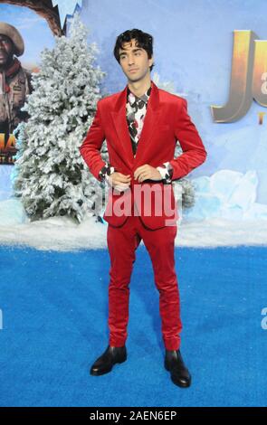 Alex Wolff at the world premiere of "Jumanji: The Next Level'" held at ...
