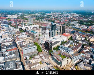 Dortmund city centre aerial panoramic view in Germany Stock Photo - Alamy