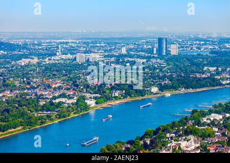 Bonn city suburb aerial panoramic view in Germany Stock Photo - Alamy