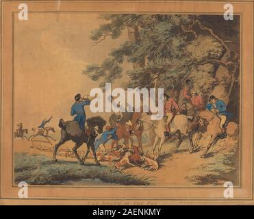A satirical portrait by Thomas Rowlandson depicting Henderson in the ...
