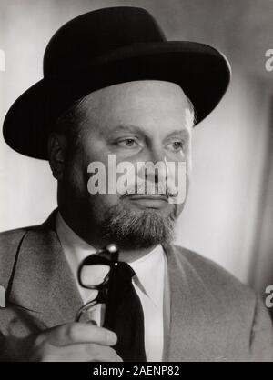 Portrait of Arthur Schröder - Vintage German Cigarette Card Stock Photo ...