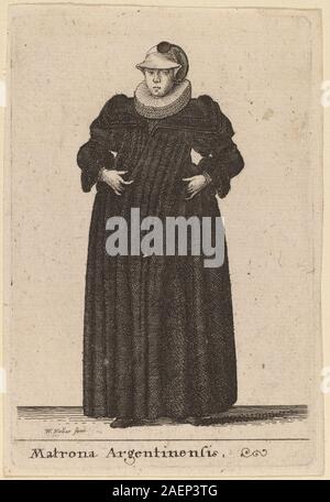 An engraving by Wenceslaus Hollar depicting Matrona Bernensis. The ...
