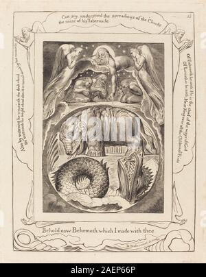 William Blake - Behemoth and Leviathan Stock Photo - Alamy