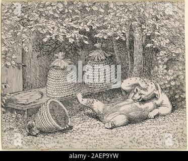 Painting by William Holbrook Beard from 1889 depicting an owl. The ...