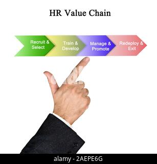 HR Value Chain Stock Photo - Alamy