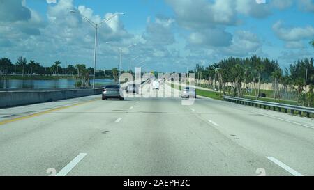 Driving down to the Key west, Florida Stock Photo - Alamy