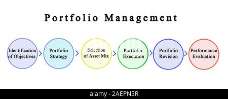 Six Components of Portfolio Management Stock Photo - Alamy