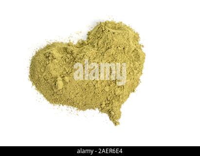 Henna powder. Also known as mailanchi in Malayalam, mehndi in Hindi ...