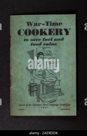 'War-Time Cookery' booklet (replica) with recipe ideas issued during ...