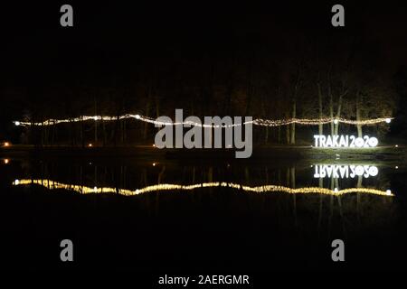 Logo of Trakai, Lithuanian capital of Culture 2020 Stock Photo - Alamy