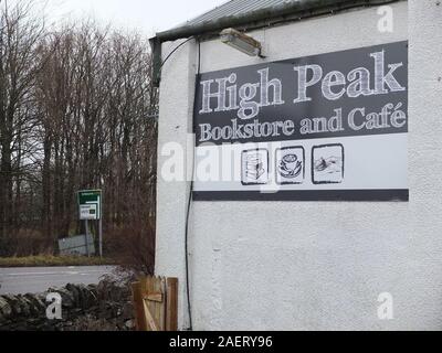 High Peak Bookstore and Cafe at Brierlow Bar near Buxton, Derbyshire ...