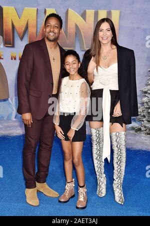 Bridget Hardy, Jaleel White and Samaya White arriving at Netflix's ...