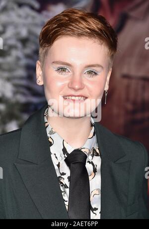 HOLLYWOOD, CA - DECEMBER 09: Morgan Turner attends the premiere of Sony ...