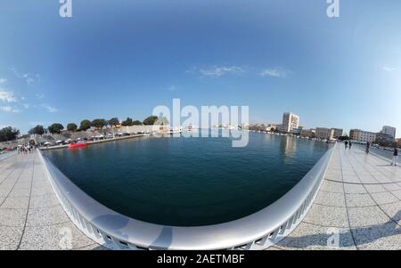 the bridge that connect the Zadar old town to the city Stock Photo - Alamy