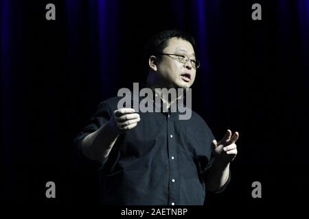 Luo Yonghao, founder and CEO of Smartisan Technology Co., Ltd. and ...