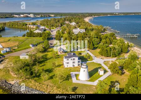 Piney Point Lighthouse, St. Mary's County, Maryland Stock Photo - Alamy