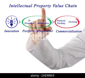 Intellectual Property Value Chain Stock Photo - Alamy