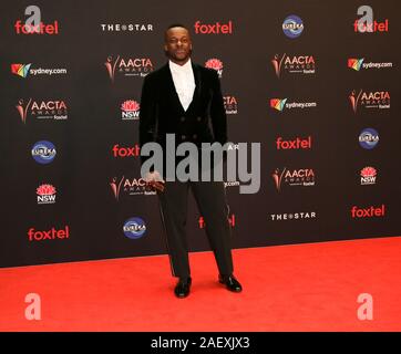 Tim Omaji (Timomatic) attends the 2019 AACTA Awards Presented by Foxtel ...