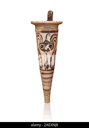 Mycenaean conical rhython with an octopus design from the House of the ...