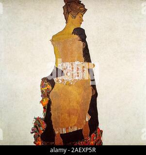 Egon Schiele - Portrait of the Artist's Sister-in-Law, Adele Harms ...