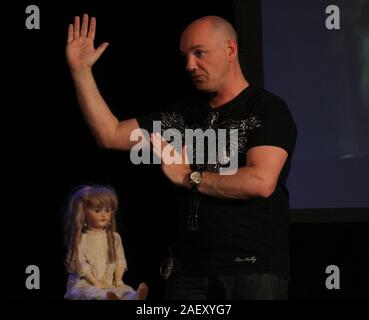 Liverpool,uk Medium Joe Power at Liverpool Epstein Theatre credit Ian ...
