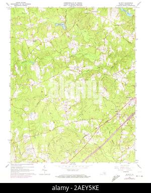 VA De Witt 184733 1963 24000 Inverted Stock Photo - Alamy