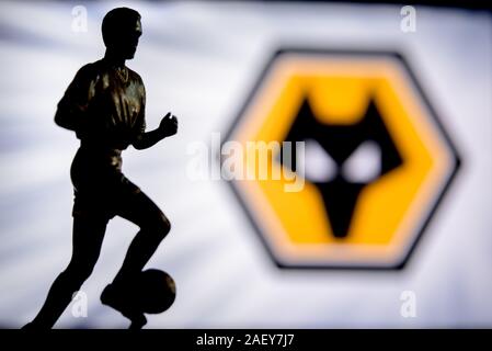 Wolverhampton Wanderers Football Club logo and players signatures Stock ...
