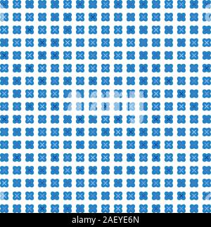 Pattern with blue criss-cross Stock Photo - Alamy