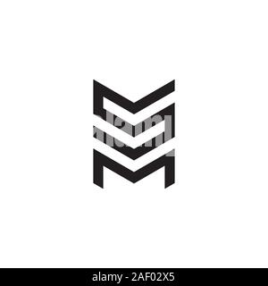 SM symbol mark vector icon, isolated on white background Stock Vector ...