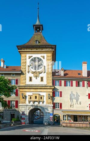 Berne Swiss Clock Tower Stock Photo - Alamy