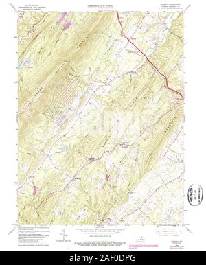 VA Hayfield 185320 1965 24000 Inverted Stock Photo - Alamy