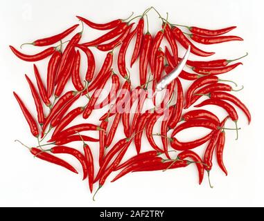 Red Hot Chillies Peppers Stock Photo - Alamy