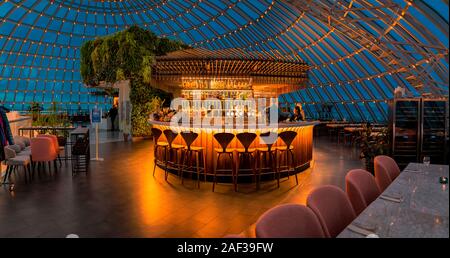 Perlan, The Pearl restaurant, Reykjavik, Iceland, Polar Regions Stock ...