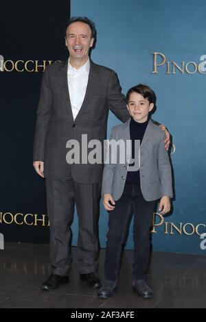 ROBERTO BENIGNI and FEDERICO IELAPI in PINOCCHIO (2019), directed by ...