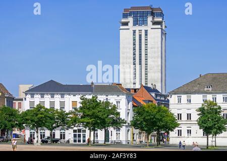 The Boekentoren / Book Tower designed by architect Henry van de Velde ...