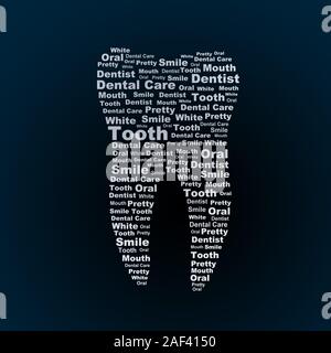 Tooth of Words Stock Photo - Alamy