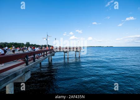 Centre Island Pier, Center Island at Toronto Islands Stock Photo - Alamy