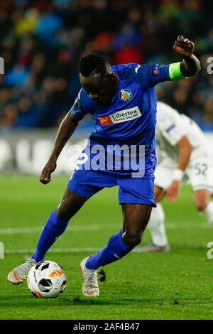 Dakonam Ortega Djene of Getafe CF during the La Liga EA Sports match ...